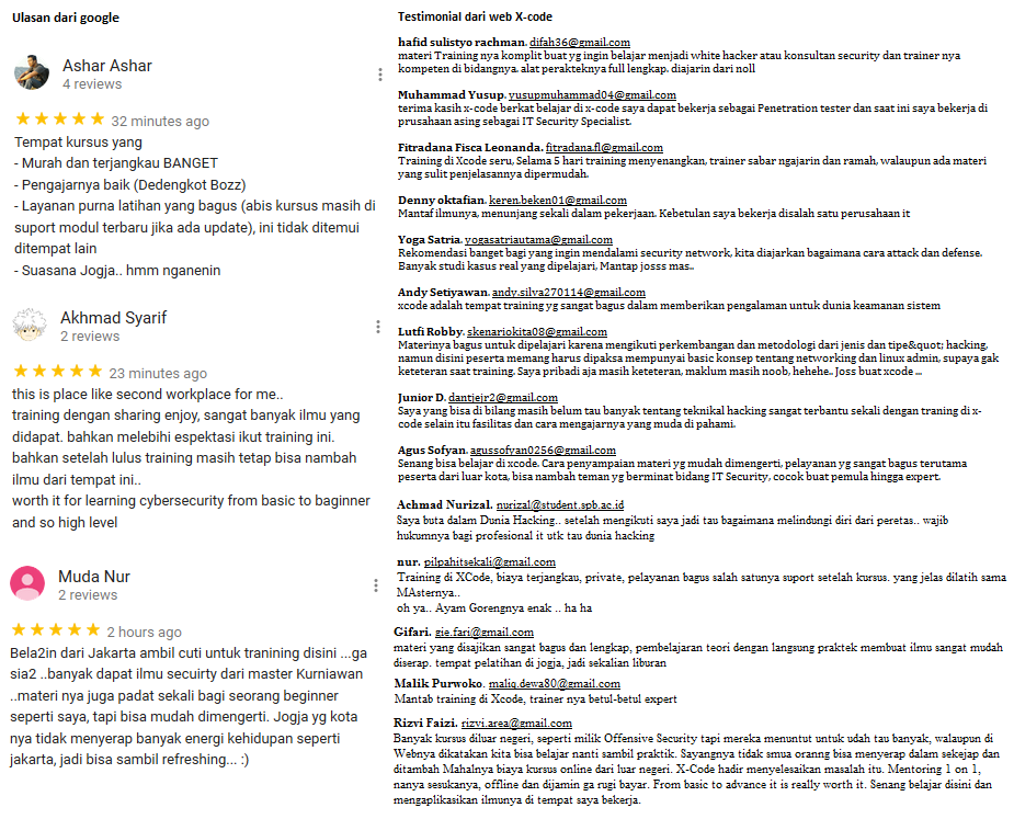 X-Code :: Untuk dunia IT dan keamanan jaringan yang lebih baik - PT. Teknologi Server Indonesia